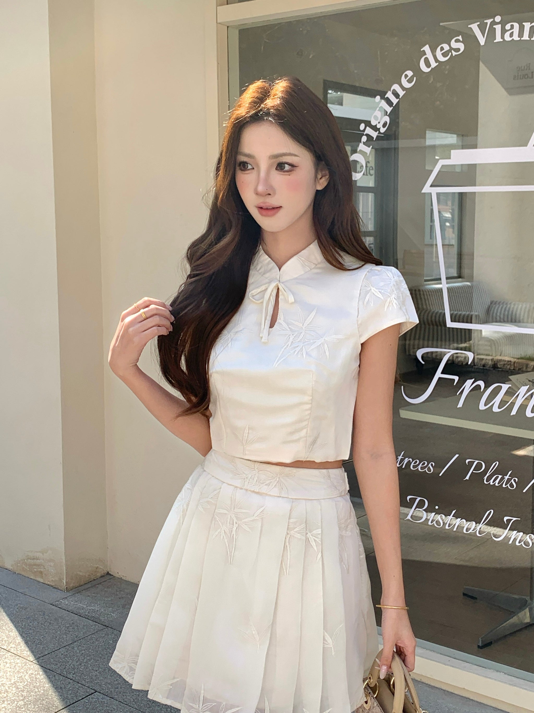 Xiu Chun Cheongsam Top